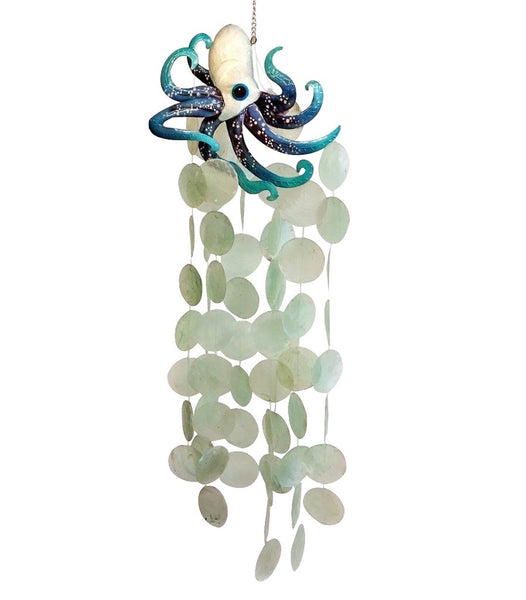 Capiz Octopus Wind Chime – Sea Things Ventura