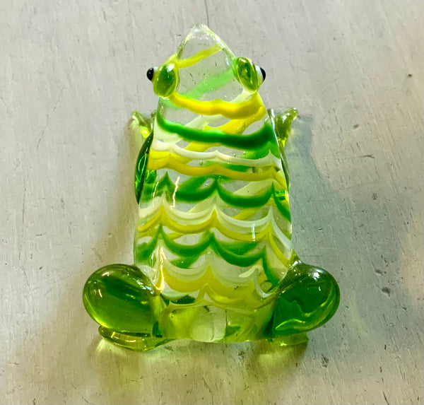 Tree Frog Glass Figurine – Sea Things Ventura