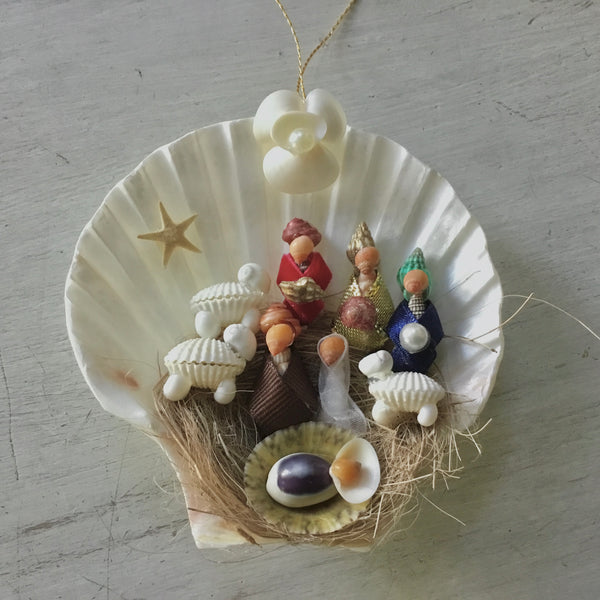Seashell Nativity Ornament – Sea Things Ventura