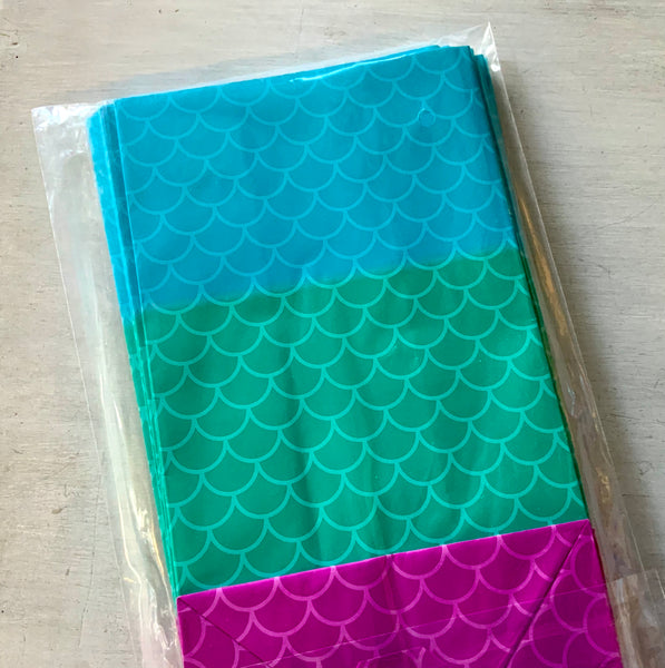 Mermaid Scale Paper Bag – Sea Things Ventura