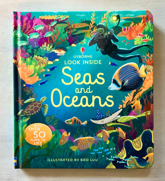 Look Inside Seas and Oceans Children's Book – Sea Things Ventura
