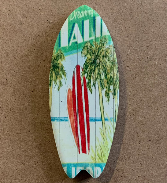 Coastal Surfboard Magnet – Sea Things Ventura