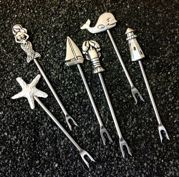 Nautical Cocktail & Cheese Fork – Sea Things Ventura