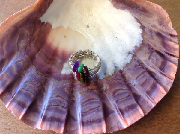 Memory Wire Shell Rings – Sea Things Ventura