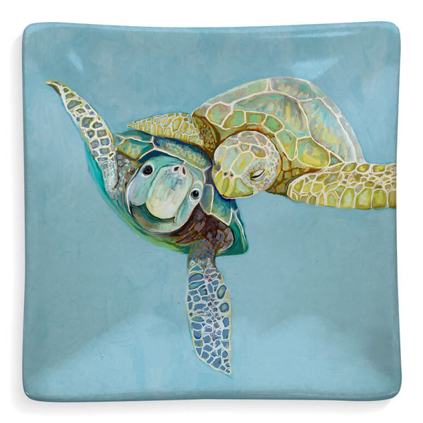 Sea Turtle Love Plate – Sea Things Ventura